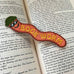 Book Worm Embroidered Bookmark – TheSpaceBureau
