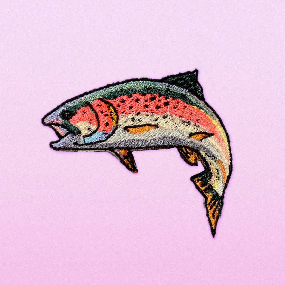 Rainbow Trout Patch – TheSpaceBureau